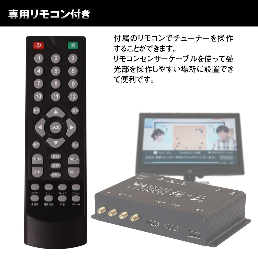 車内であらゆる映像を楽しむ！HDMI機器対応の車載用地デジチューナー「FT44H」登場 | 中古車なら【グーネット】